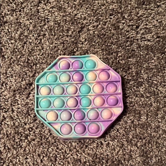 Toys | Pop It Colorful Octagon Fidget Toy | Poshmark